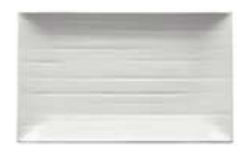 9056 White Dove Melamine Rectangle shape plate - 8-1/4" – The Westview Shop