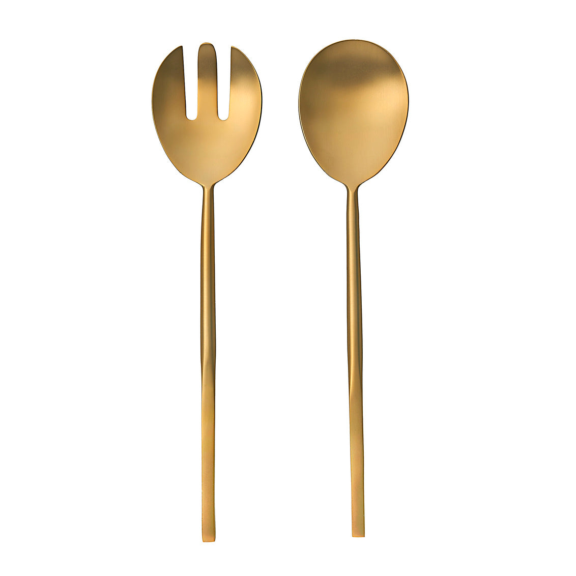 51227 • Salad Servers S/2 - Gold – The Westview Shop