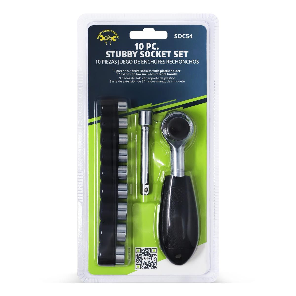 10 PC Stubby Socket Set – The Westview Shop