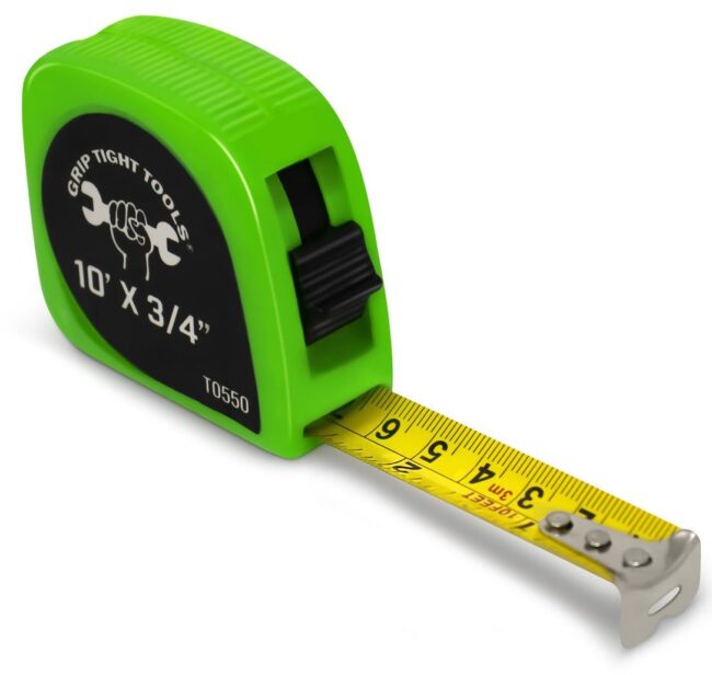 TAPE MEASURE- NEON COLORS- 10 FTx 3/4″ – The Westview Shop