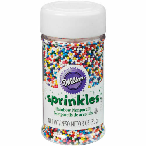 Wilton Rainbow Nonpareil Sprinkles, 3 oz. – The Westview Shop