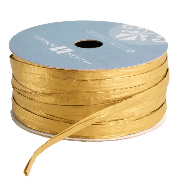 Gold Ribbon - Paper Raffia – The Westview Shop