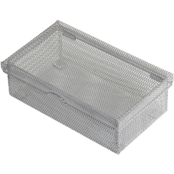 Silver Mesh Hinged Paper Box – The Westview Shop