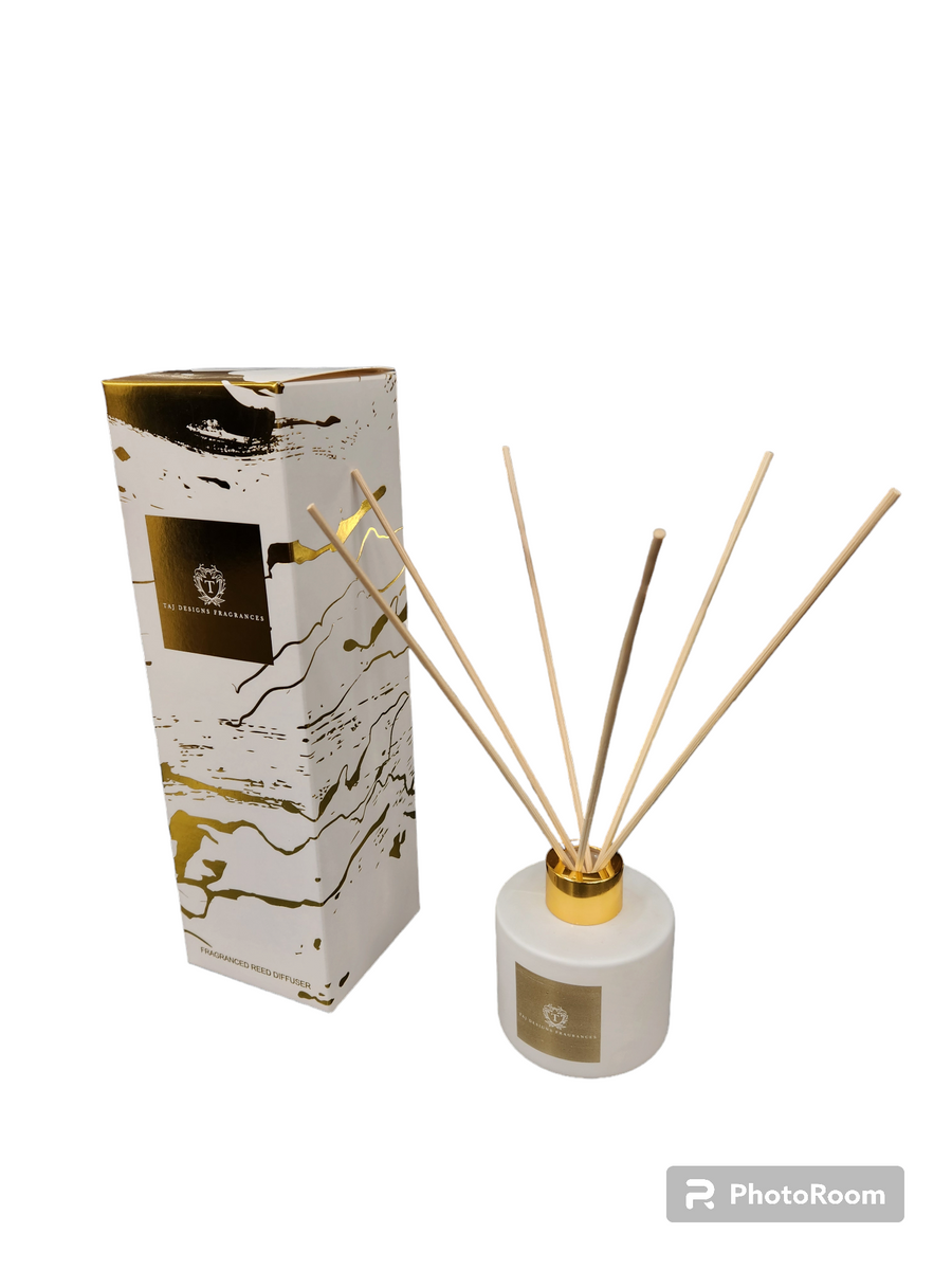 TAJ Designs White Marble Diffuser White Tea Bliss – The Westview Shop